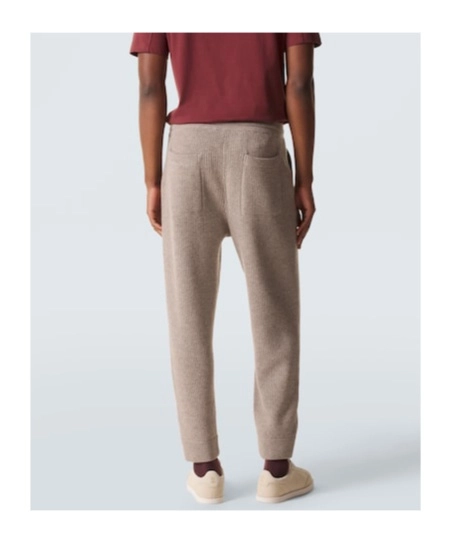 Brunello Cucinelli Ribbed-knit Cashmere Sweatpants