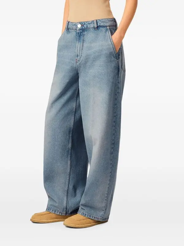 AMI Paris Baggy Fit Denim Jeans