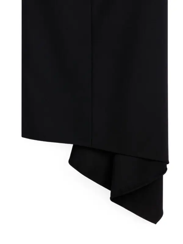 Givenchy Wool Long Skirt