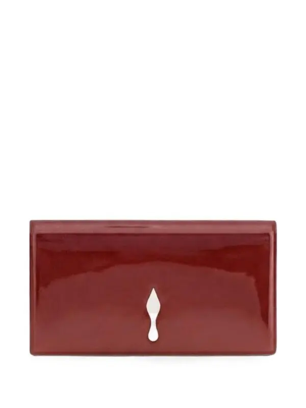 CHRISTIAN LOUBOUTIN Bettina Patent Leather Clutch - Multicolor