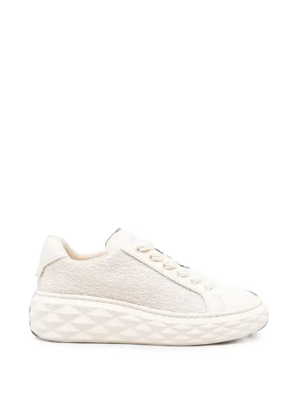 JIMMY CHOO Diamond Leather Sneakers - Multicolor