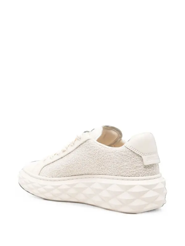 JIMMY CHOO Diamond Leather Sneakers