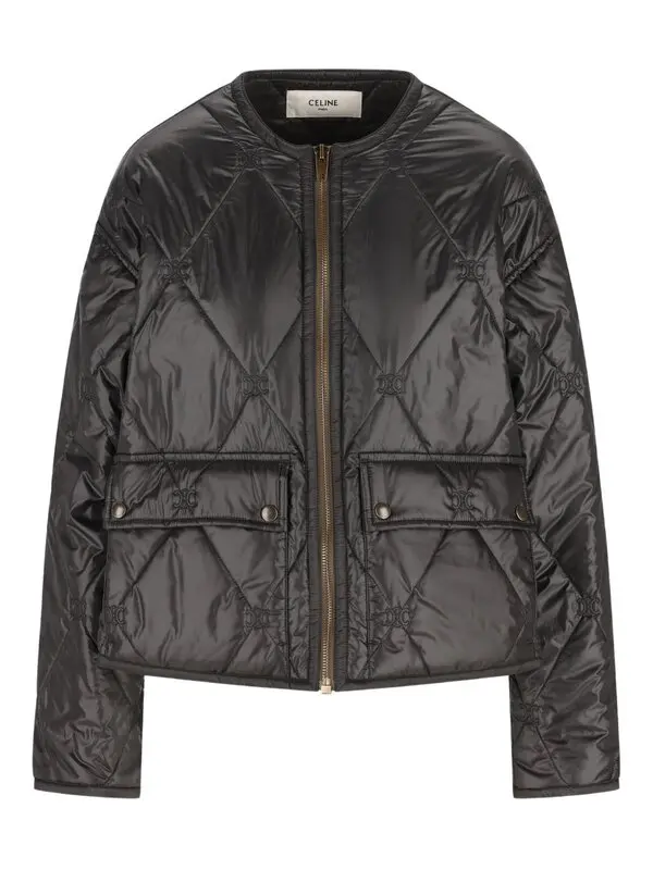 Celine Quilted Nylon Jacket