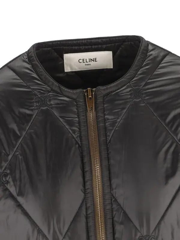 Celine Quilted Nylon Jacket