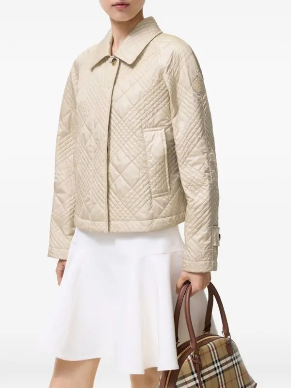 Burberry Nylon Quilted Jacket