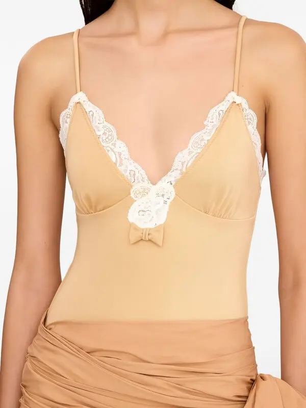 Chloé Lace Detail Top