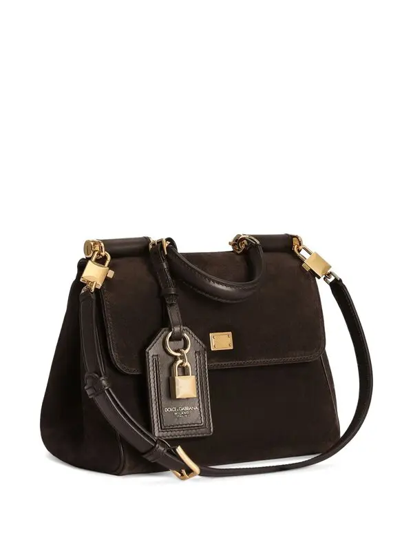 Dolce & Gabbana My Sicily Small Leather Handbag