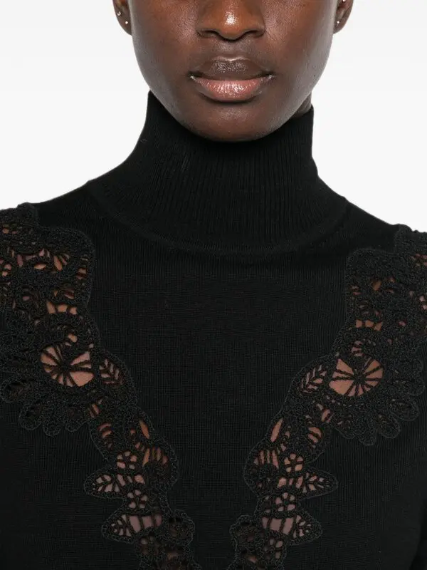 Zimmermann Valiant Wool Turtle-neck Sweater