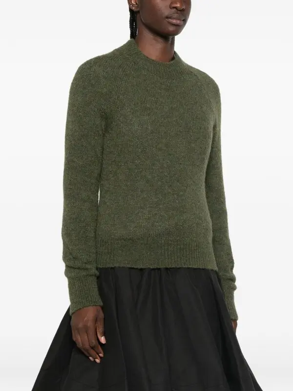 Dries Van Noten Texas Wool Crewneck Sweater