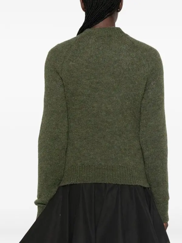 Dries Van Noten Texas Wool Crewneck Sweater