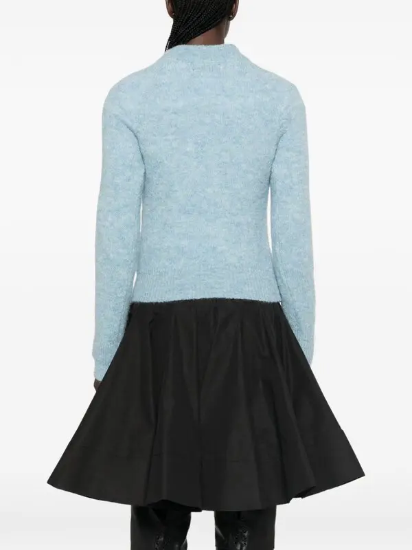 Dries Van Noten Texas Wool Crewneck Sweater