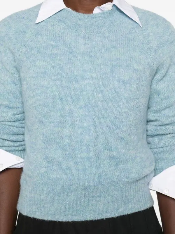 Dries Van Noten Texas Wool Crewneck Sweater