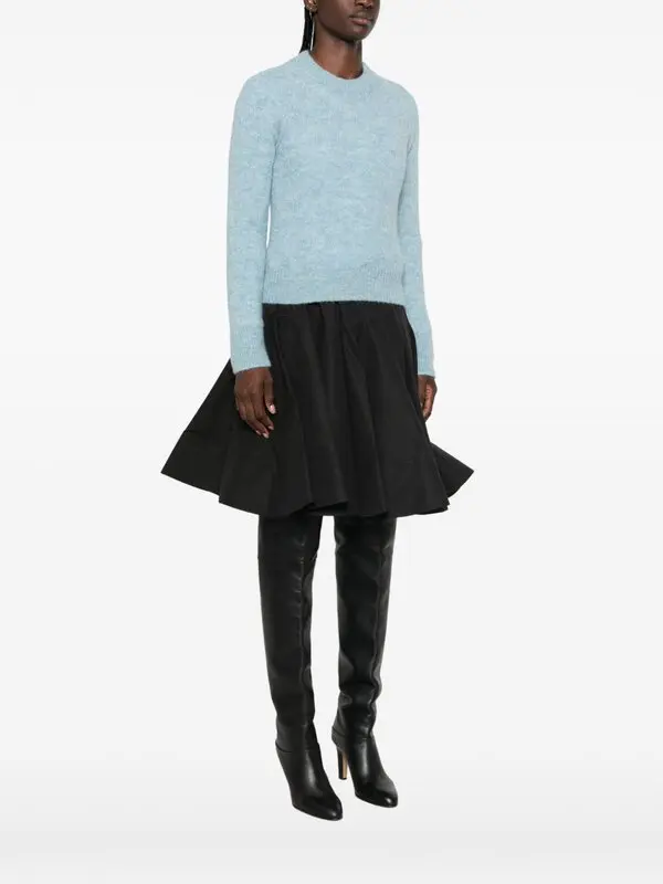 Dries Van Noten Texas Wool Crewneck Sweater