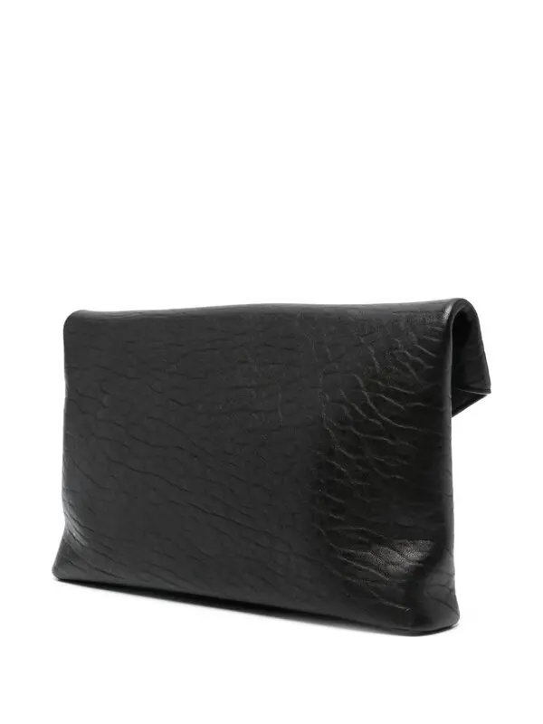 Saint Laurent Envelope Cassandre Large Leather Clutch
