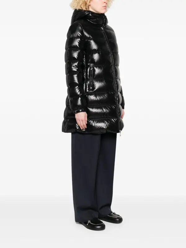 Moncler Courcelles Long Down Jacket