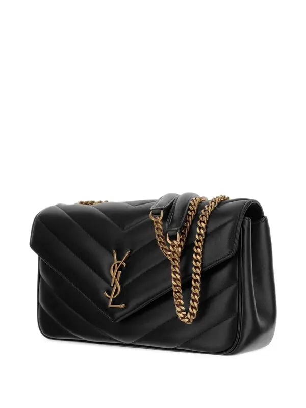 Saint Laurent Loulou Medium Leather Shoulder Bag - Multicolor