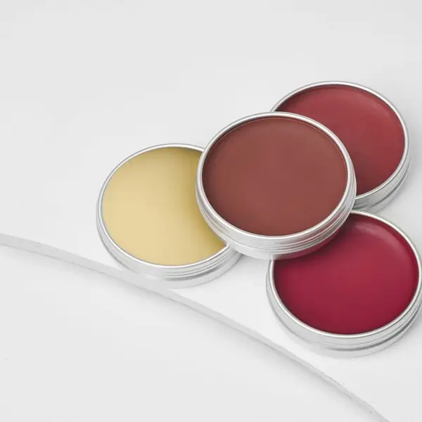 AIONA ALIVE SKINCARE Brown / Red / Neutrals Blush & Clear Tinted Lip Balm Duo