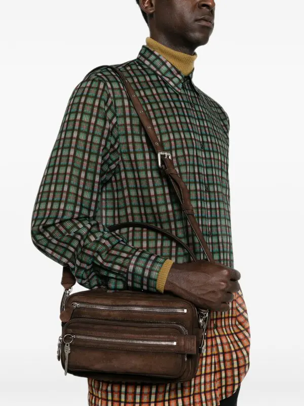 Acne Studios Camero Party Leather Shoulder Bag