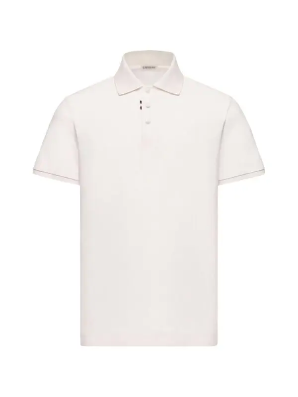 Moncler Logo Cotton Polo Shirt