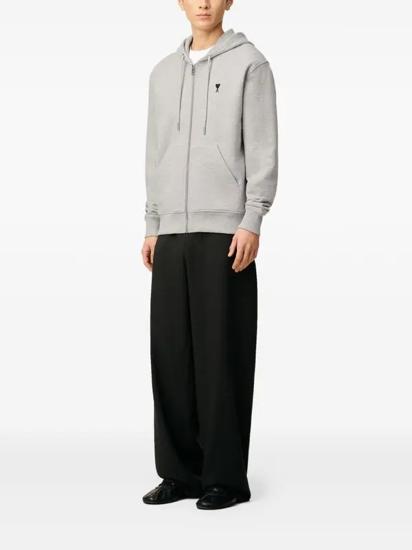 AMI Paris De Coeur Cotton Hoodie