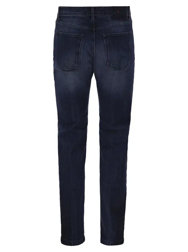 Kiton Five-pocket Stretch Denim Jeans