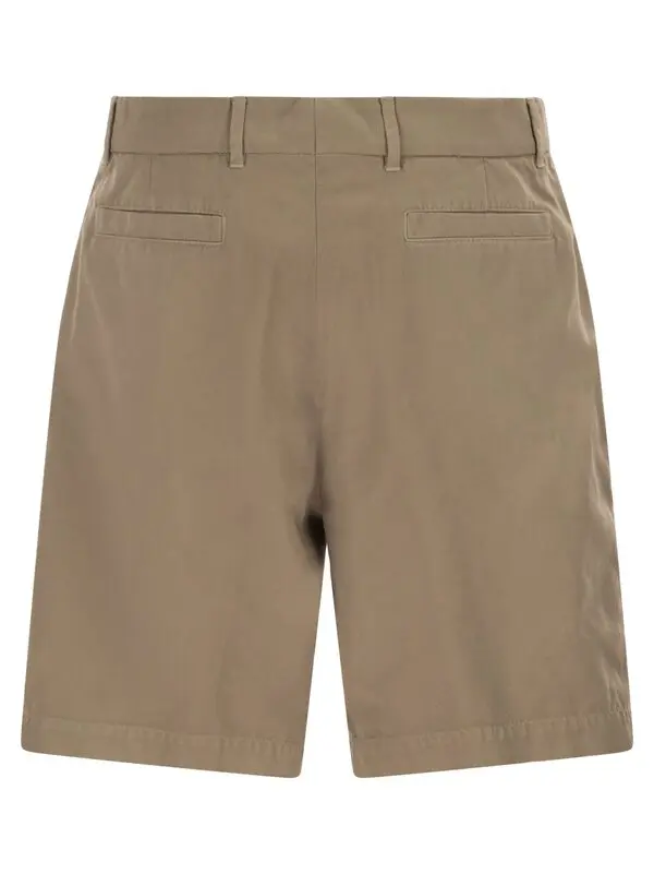 Brunello Cucinelli Cotton Gabardine Bermuda Shorts