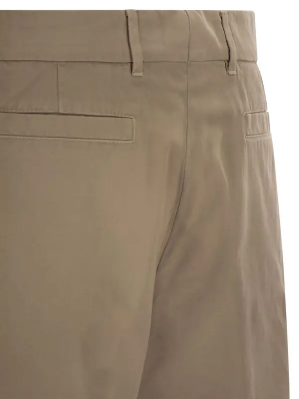 Brunello Cucinelli Cotton Gabardine Bermuda Shorts