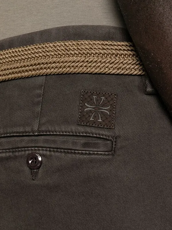 Jacob Cohen Slim Fit Cotton Trousers