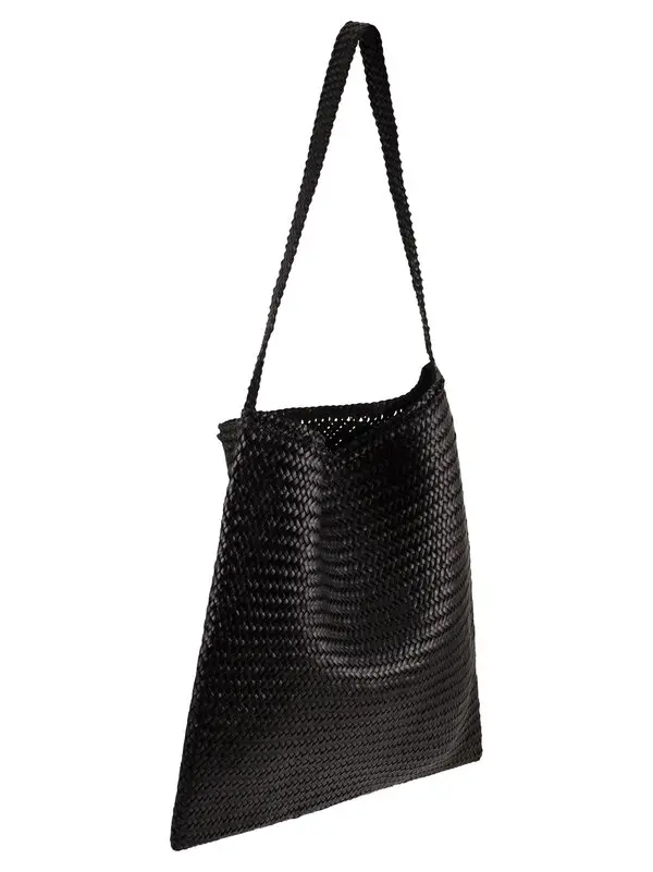 Dragon Diffusion Ars Tote Woven Buffalo Calfskin Bag