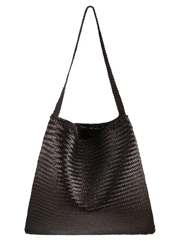 Dragon Diffusion Ars Tote Woven Buffalo Calfskin Bag
