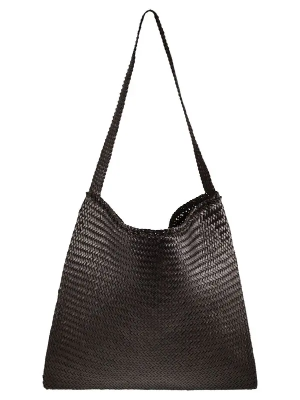 Dragon Diffusion Ars Tote Woven Buffalo Calfskin Bag