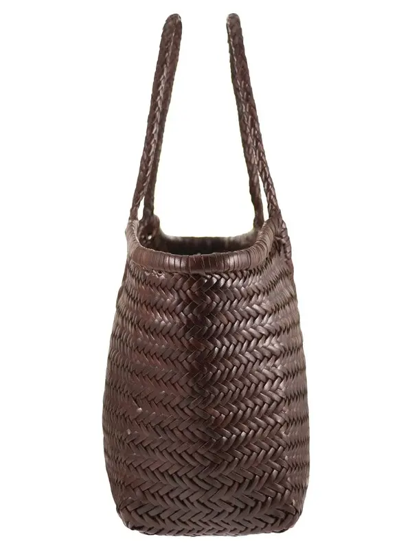 Dragon Diffusion Nantucket Leather Basket Bag
