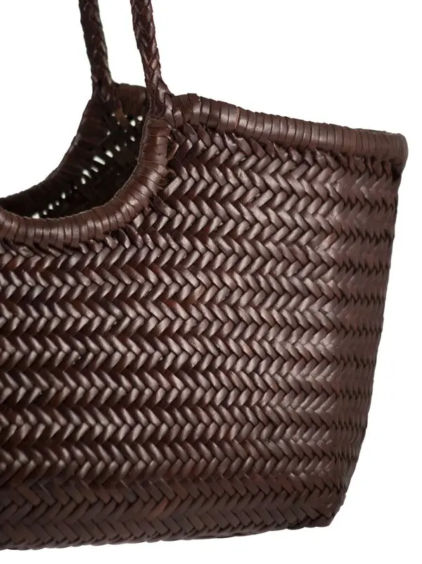 Dragon Diffusion Nantucket Leather Basket Bag