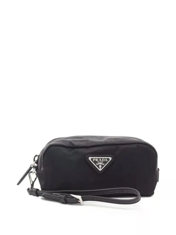 Prada Re-nylon Cosmetic Pouch - Black