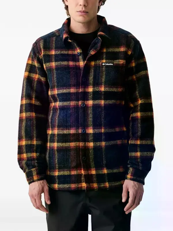 Columbia Hunter Arch Check-pattern Fleece-lined Jacket