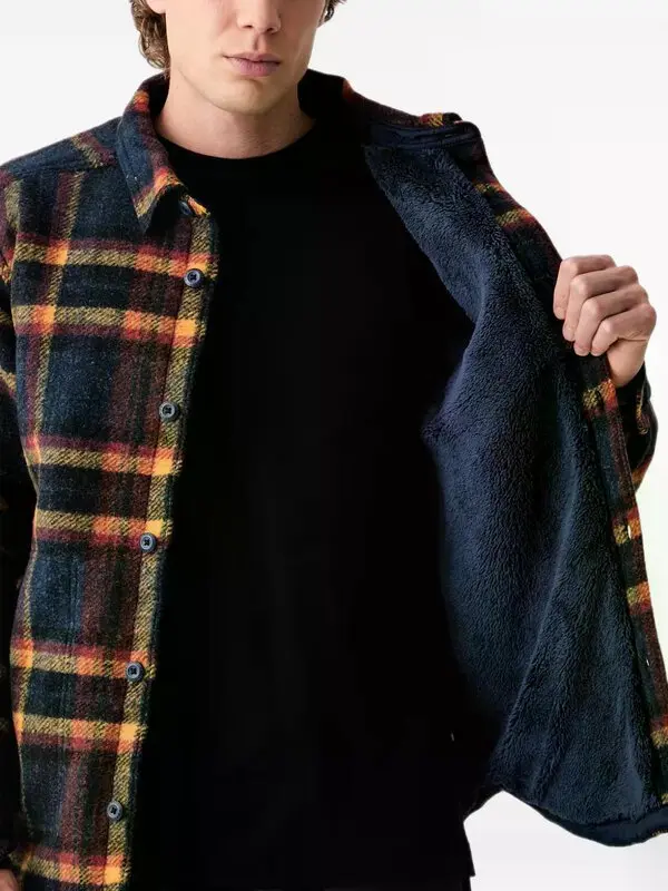 Columbia Hunter Arch Check-pattern Fleece-lined Jacket