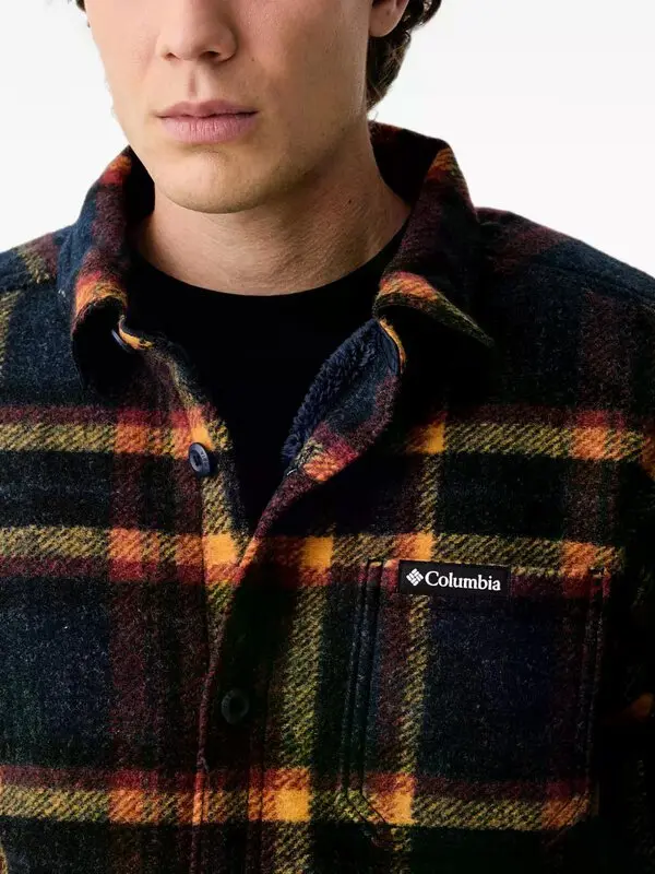Columbia Hunter Arch Check-pattern Fleece-lined Jacket