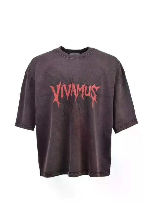 VIVAMUS Butterfly Graphic Print T-shirt