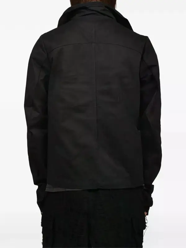 TROUBLED WATERS High-neck Gloved Jacket