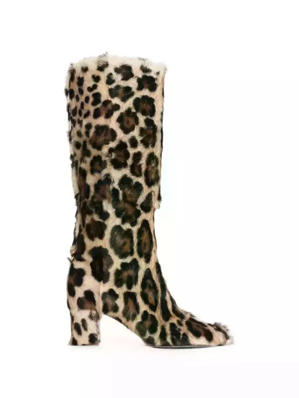 Dolce & Gabbana Leopard-print Boots