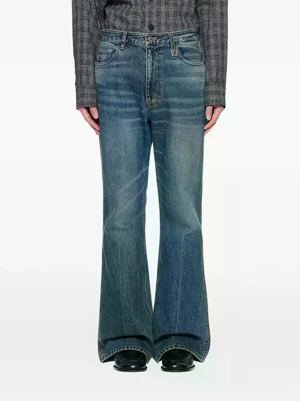 WOOYOUNGMI Belt-loop Pocket Jeans