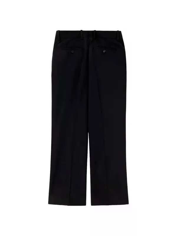 WOOYOUNGMI Logo-detail Belt-loop Trousers