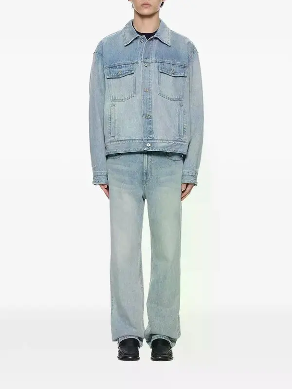 WOOYOUNGMI Logo-patch Buttoned Jacket