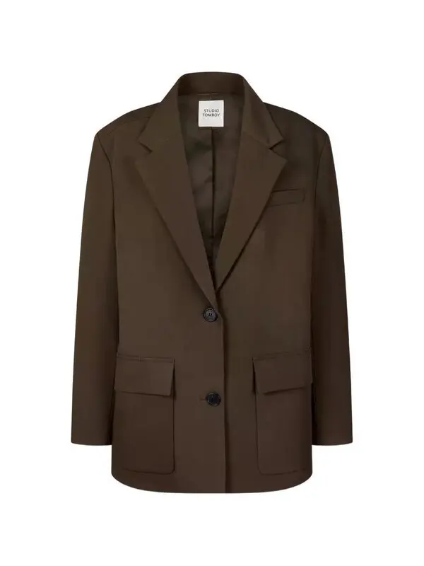 STUDIO TOMBOY Single-breasted Blazer - Brown