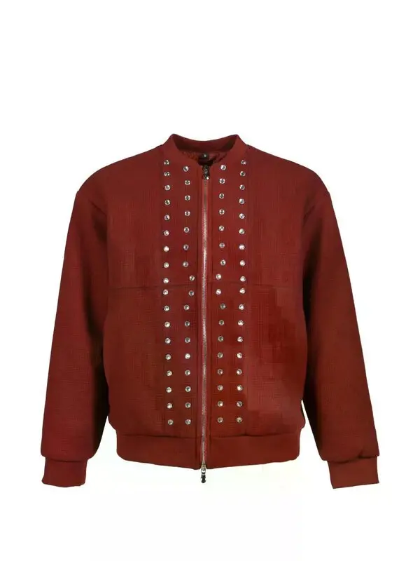 THE EDGE OF EARTH™ Barilouche Crystal-embellished Quilted Jacket - Red