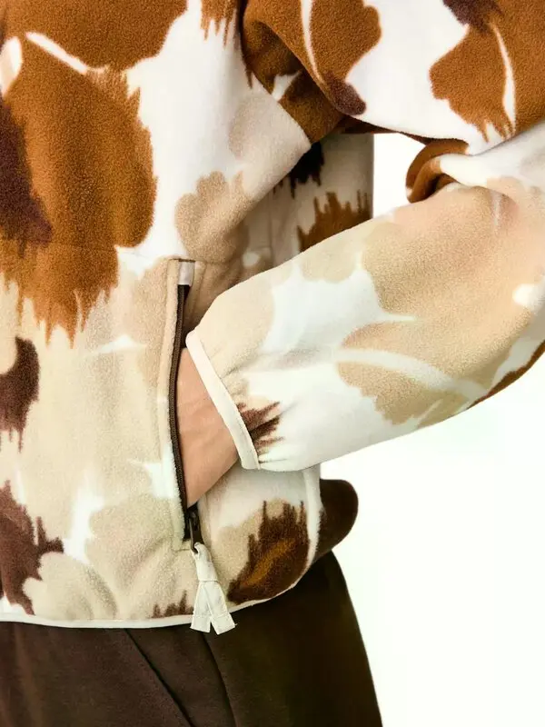 Columbia Sequoia Grove Ii Abstract-print Fleece Sweatshirt