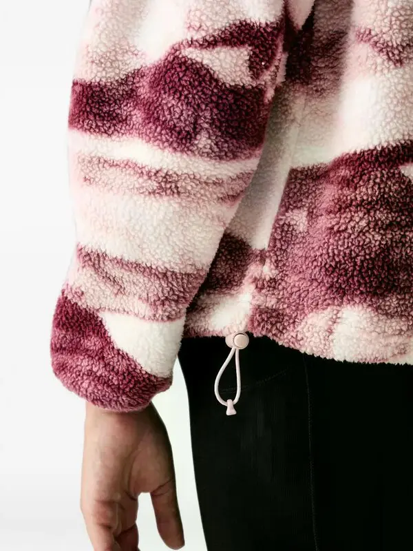 Columbia Helvetia Ii Landscape-print Fleece Sweater - White