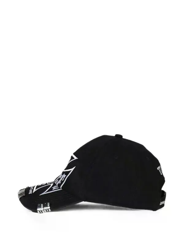 N.HOOLYWOOD Camo-print Distressed Cap