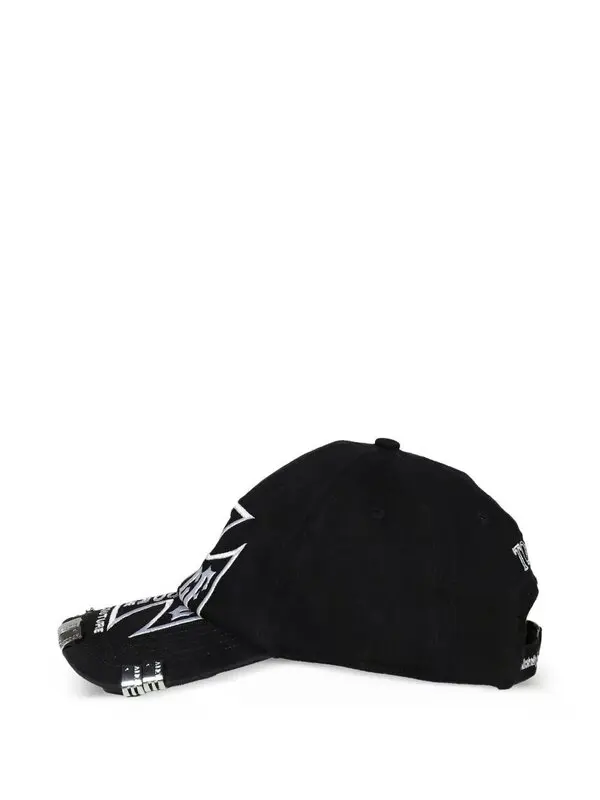 N.HOOLYWOOD Camo-print Distressed Cap