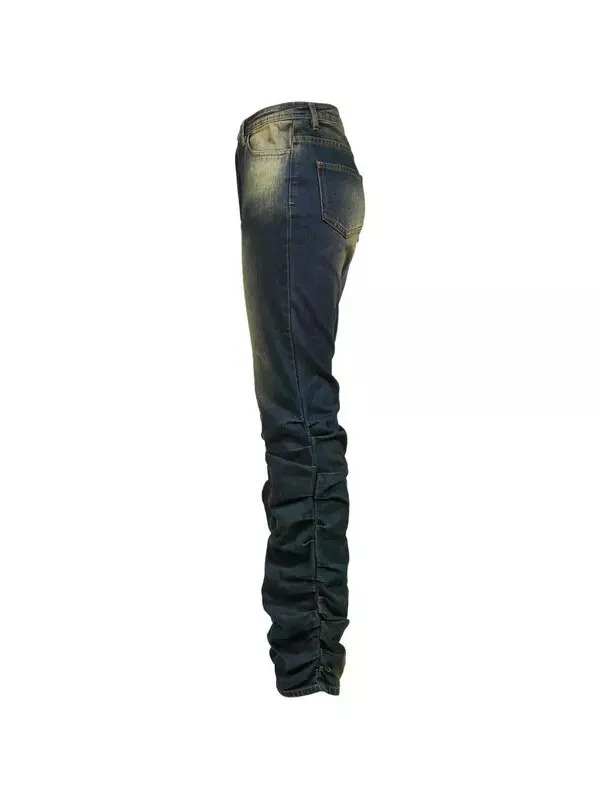 VIVAMUS Shaggy-detail Slim-fit Jeans